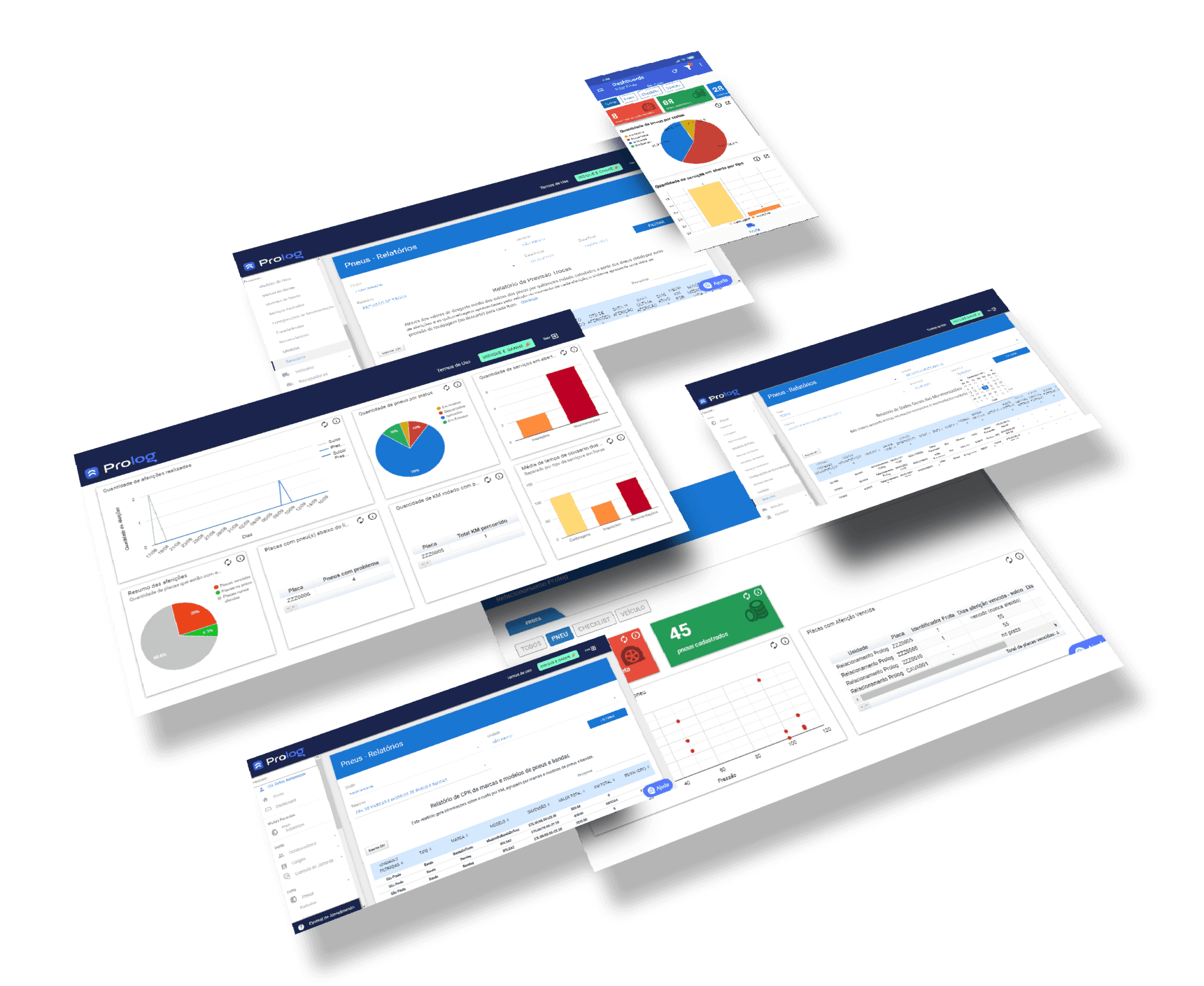 Sistema de gestão de pneus para frotas│ Prolog App