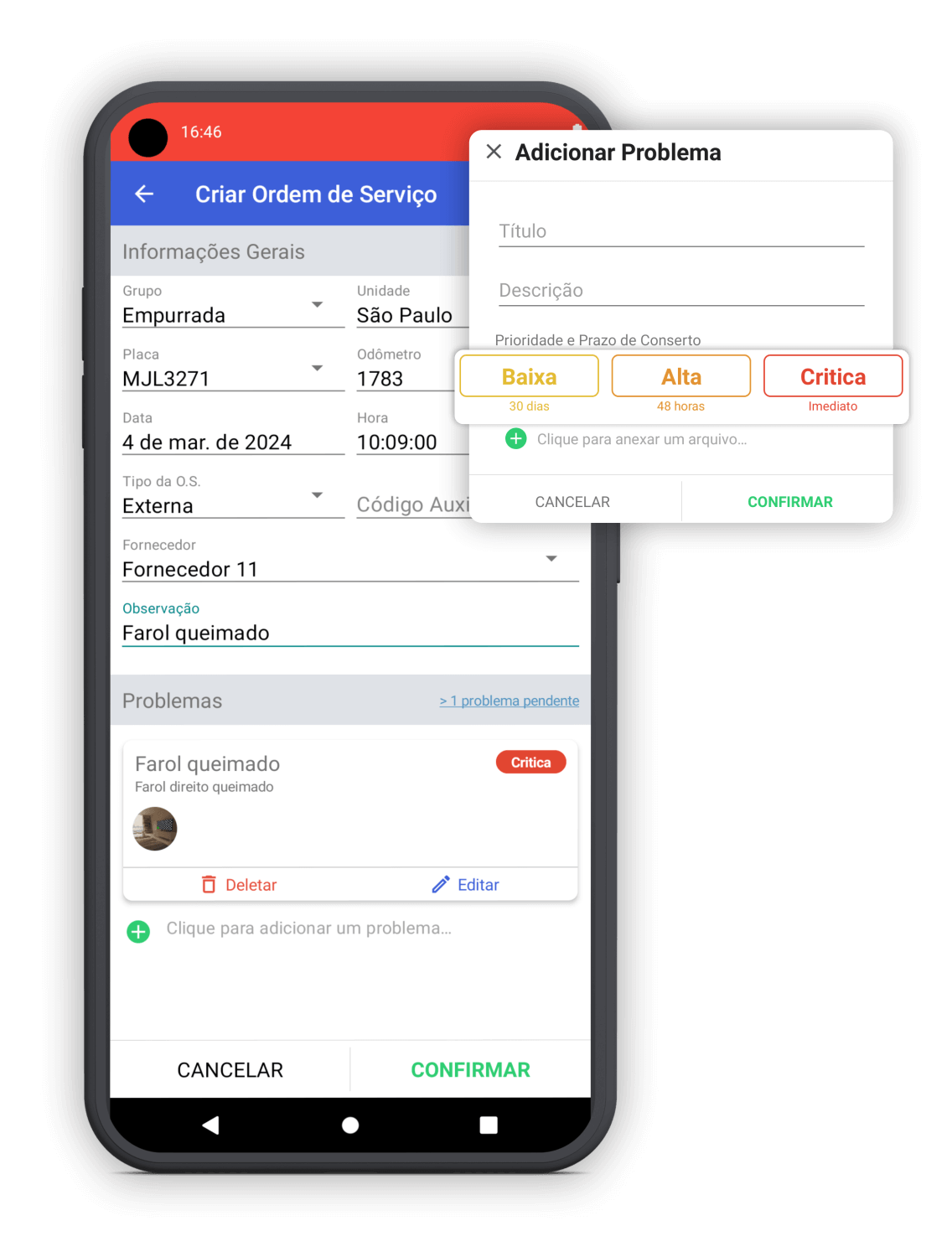 Sistema de gestão de manutenção | Prolog App