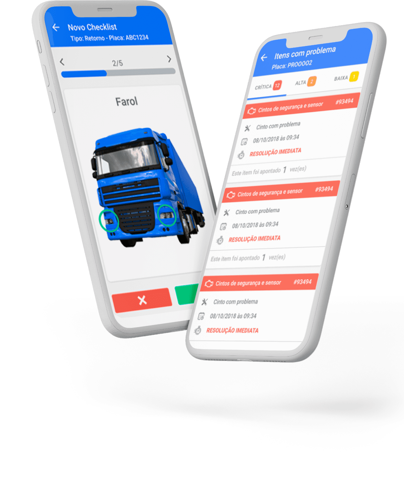 Teste Grátis o Checklist Eletrônico Prolog App